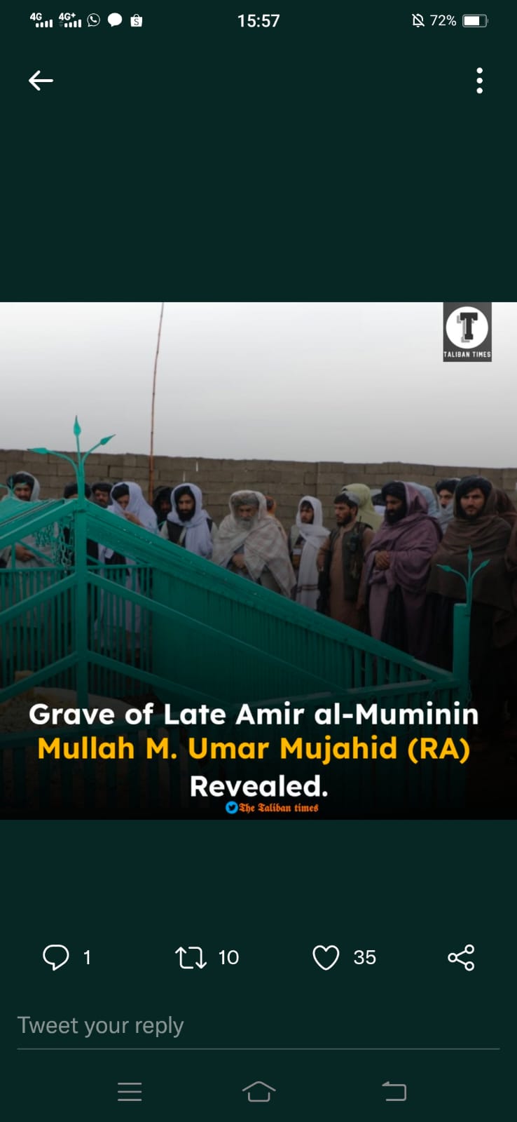 Taliban Akhirnya Ungkap Lokasi Makam Mantan Pendiri Dan Pemimpin ...